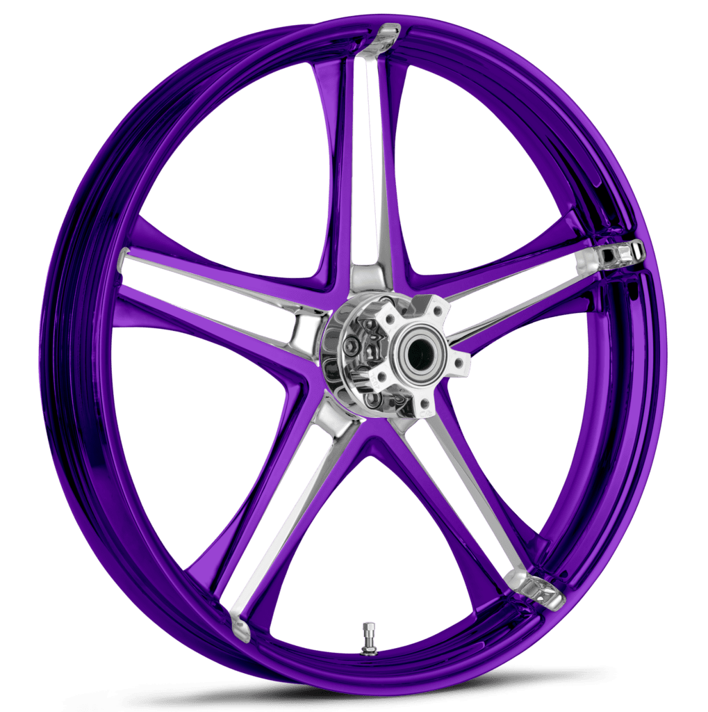 Discharge Dyeline Purple Wheel - Ryd Forged Wheels