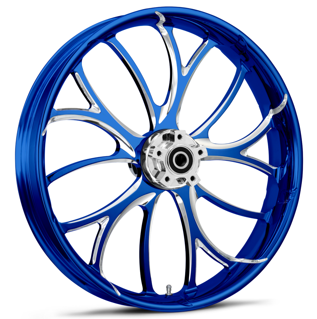 Electron Dyeline Blue Wheel - RYD Forged Wheels