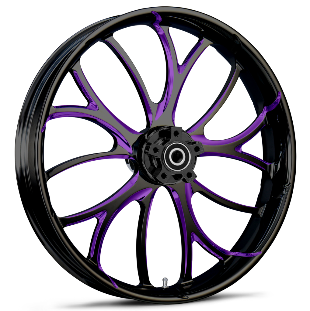 Electron Dyeline Touch Of Color Purple Wheel - RYD Forged Wheels