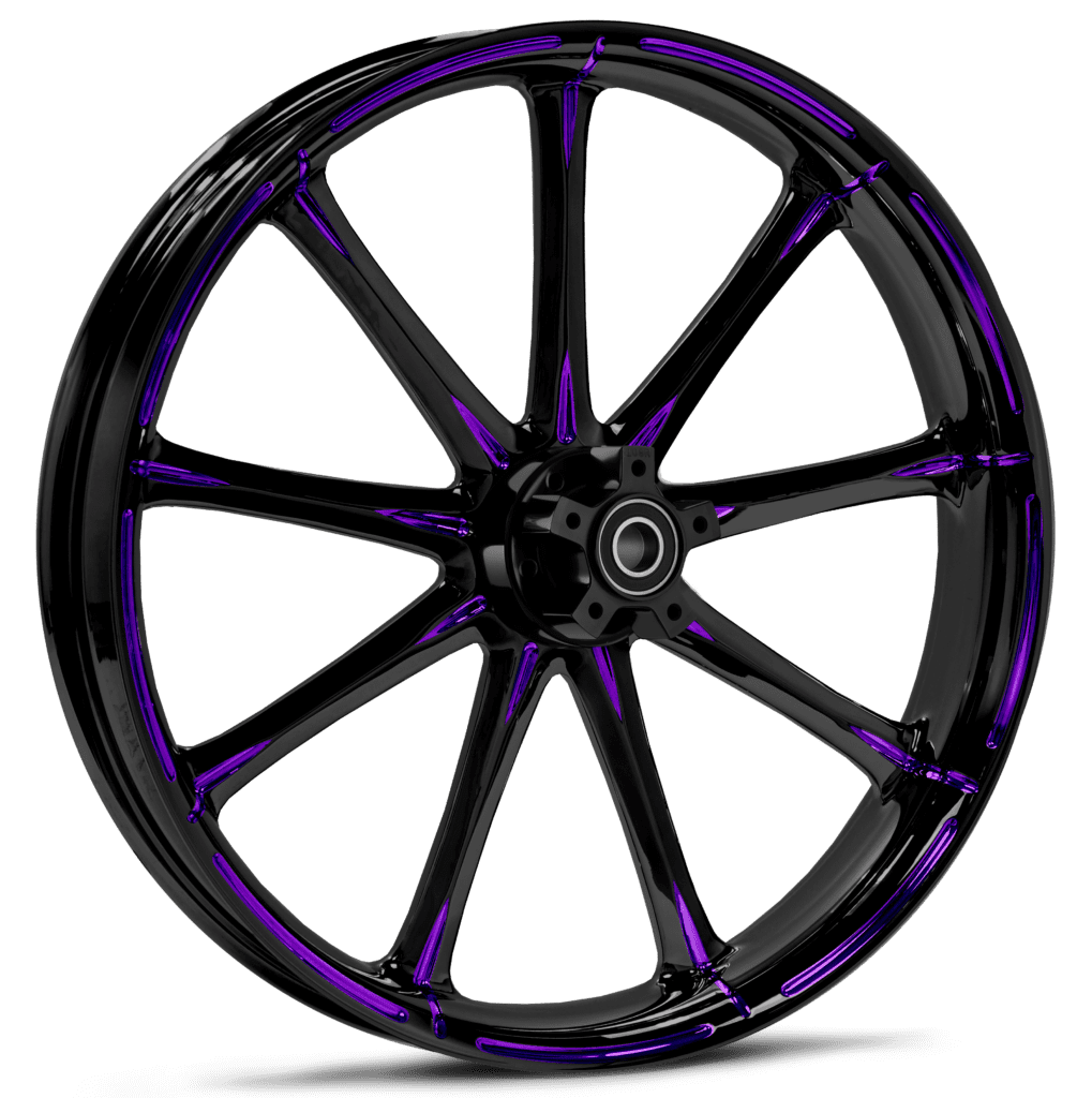 Ion Dyeline Touch Of Color Purple Wheel - RYD Forged Wheels