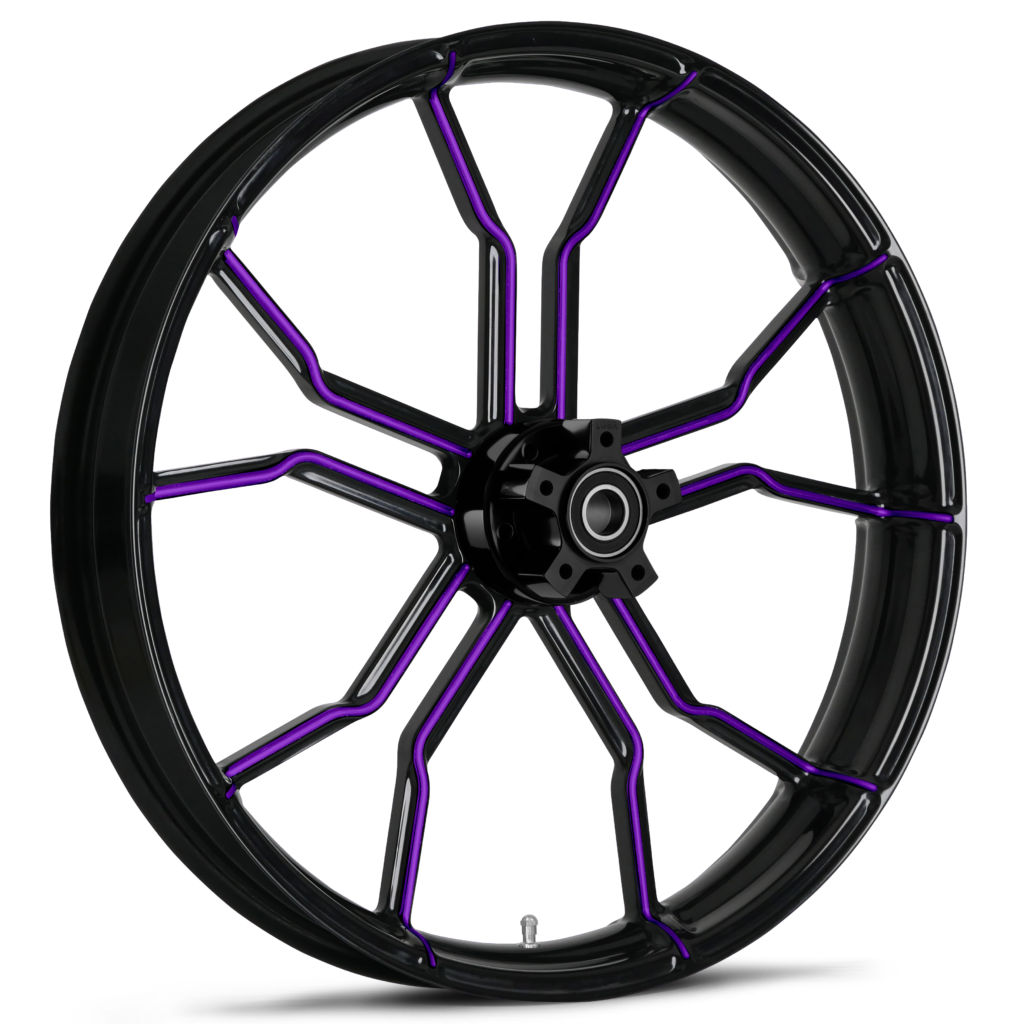 Phase Dyeline Touch Of Color Purple Wheel - RYD Forged Wheels