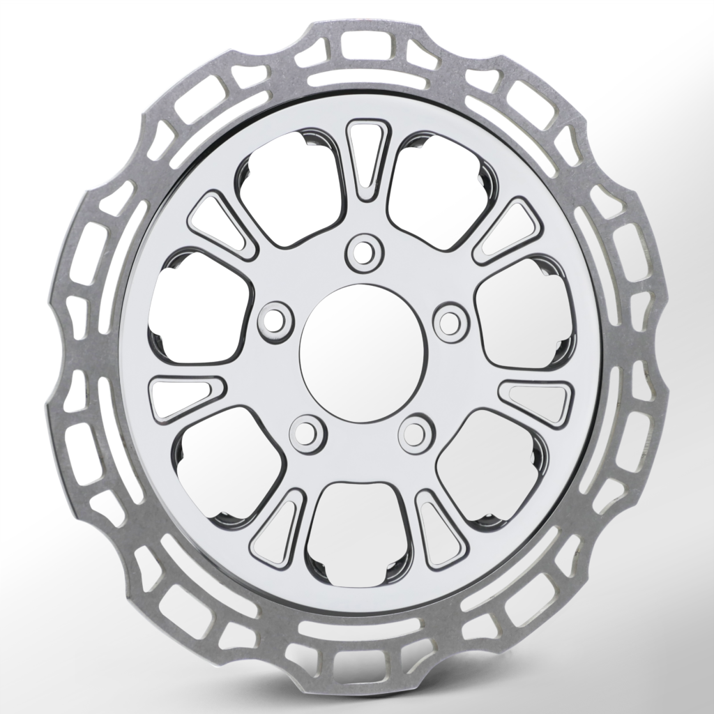 Arc Chrome Swift-Lock Floating Rotor - RYD Forged Wheels
