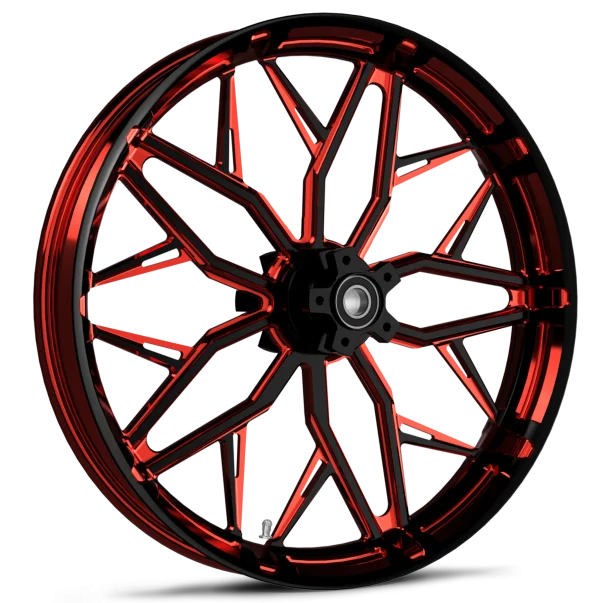 Static Dyeline Touch Of Color Red Wheel - RYD Forged Wheels